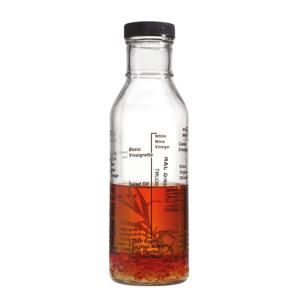 GLASS SALAD DRESSING JAR - Eddingtons