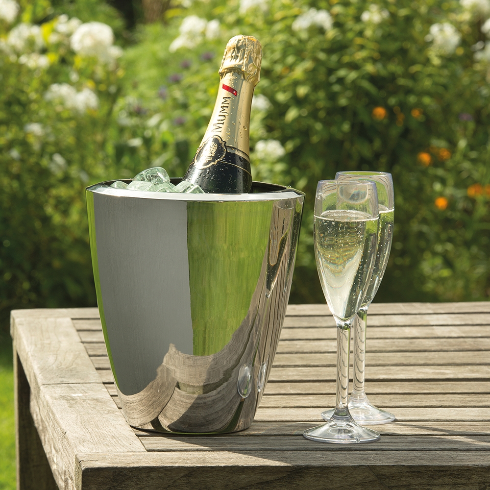 POLISHED CHAMPAGNE BUCKET - Eddingtons